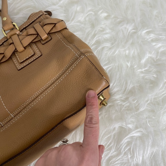 Coach | Bags | Coach Tan Leather Satchel | Poshmark